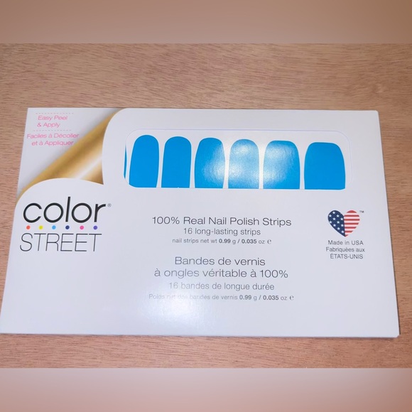 Color Street | Makeup | Color Street Nail Strips Nwt Bluedapest | Poshmark